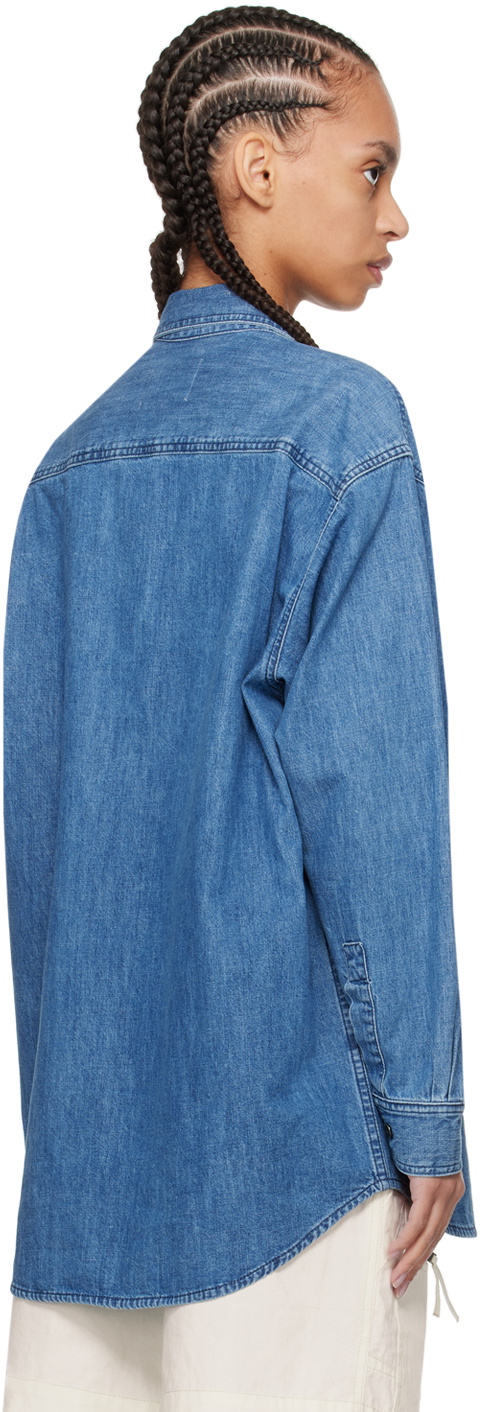 Isabel Marant Etoile Blue Verane Shirt Isabel Marant Etoile