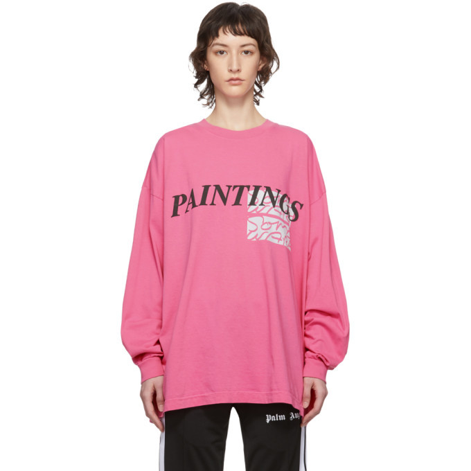 Some Ware Pink Paintings New Body Long Sleeve T-Shirt Some Ware