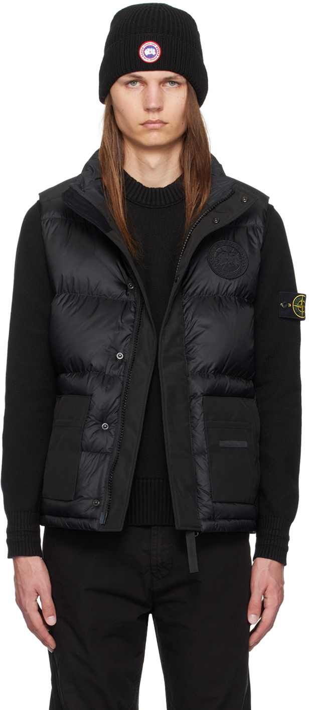 Canada Goose Black 'Paradigm' 'Black Label' Freestyle Down Vest Canada ...