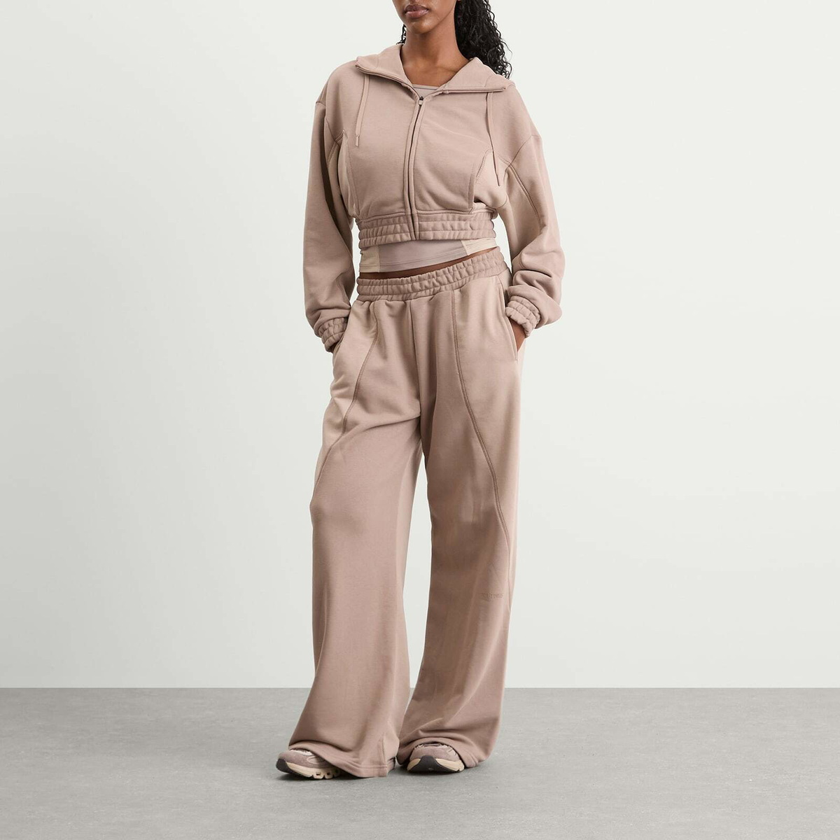 ON Women's x FKA Twigs Club Loose Pants in Cinder/Desert On