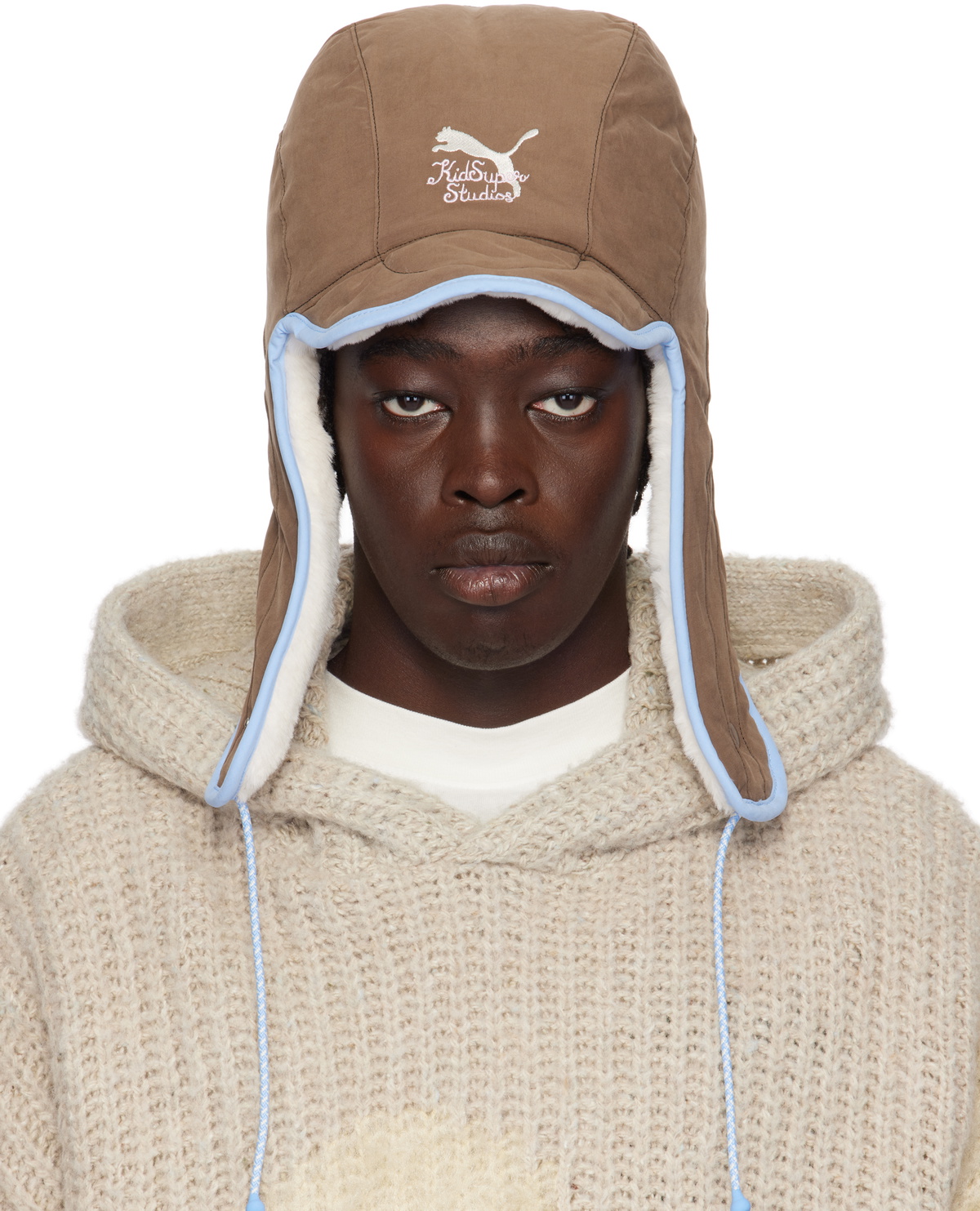 KidSuper Brown PUMA Edition Trapper Cap KidSuper