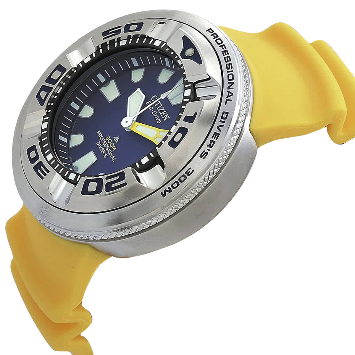 Citizen Promaster Dive Ecozilla Eco-Drive Blue Dial Mens Watch BJ8058 ...