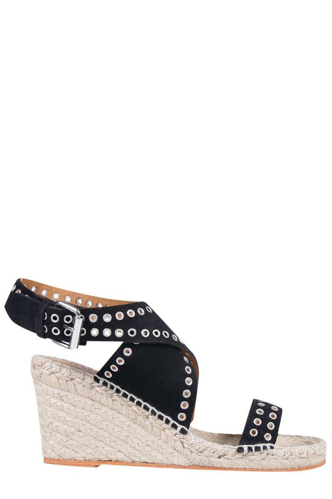 Isabel Marant Open Toe Platform Wedge Sandals Isabel Marant