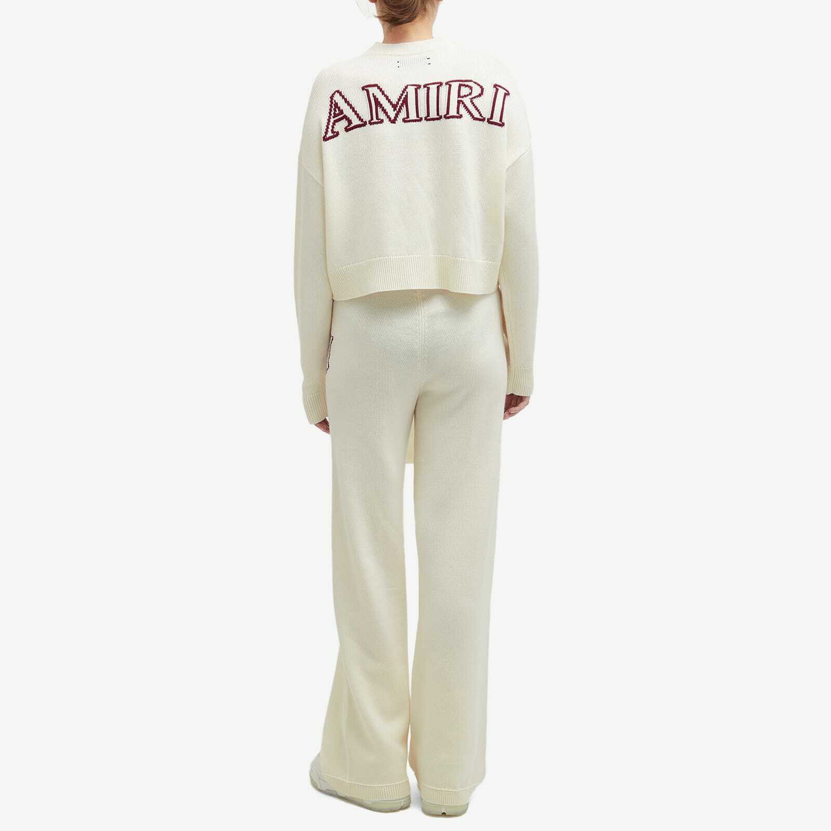 AMIRI Women's Crewneck in Alabaster Amiri