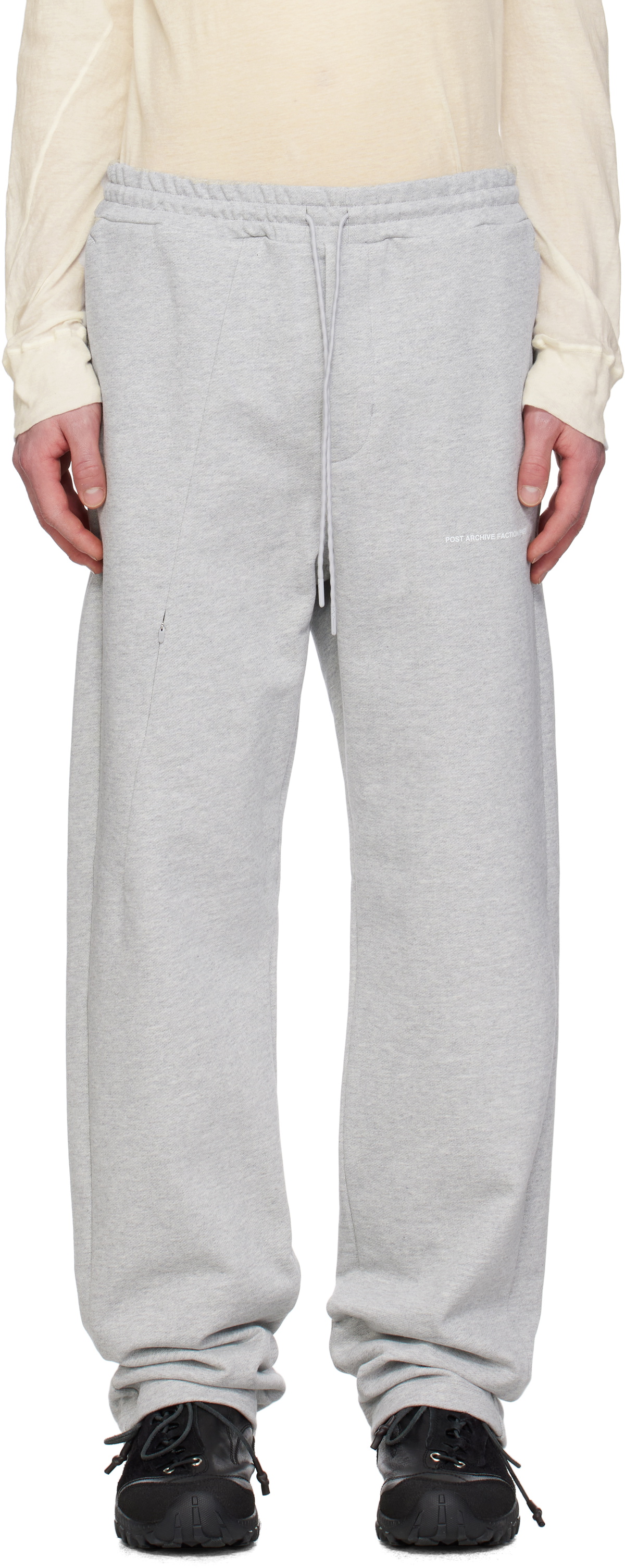 POST ARCHIVE FACTION (PAF) Gray 8.0 Right Lounge Pants Post Archive Faction