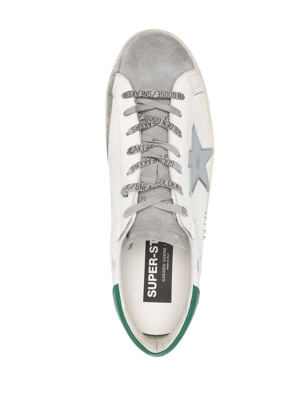 GOLDEN GOOSE - Super-star Leather Sneakers Golden Goose Deluxe Brand