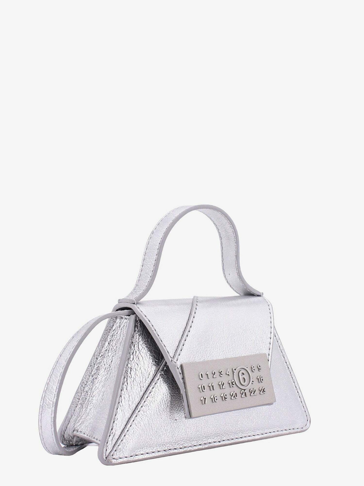 Mm6 Maison Margiela Shoulder Bag Silver Womens MM6 Maison Margiela