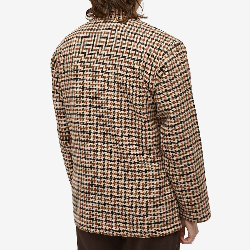 Universal Works Men's Tweed Kyoto Work Jacket in Stone Universal Works