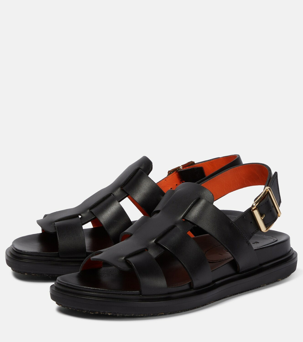 Marni Leather gladiator sandals Marni