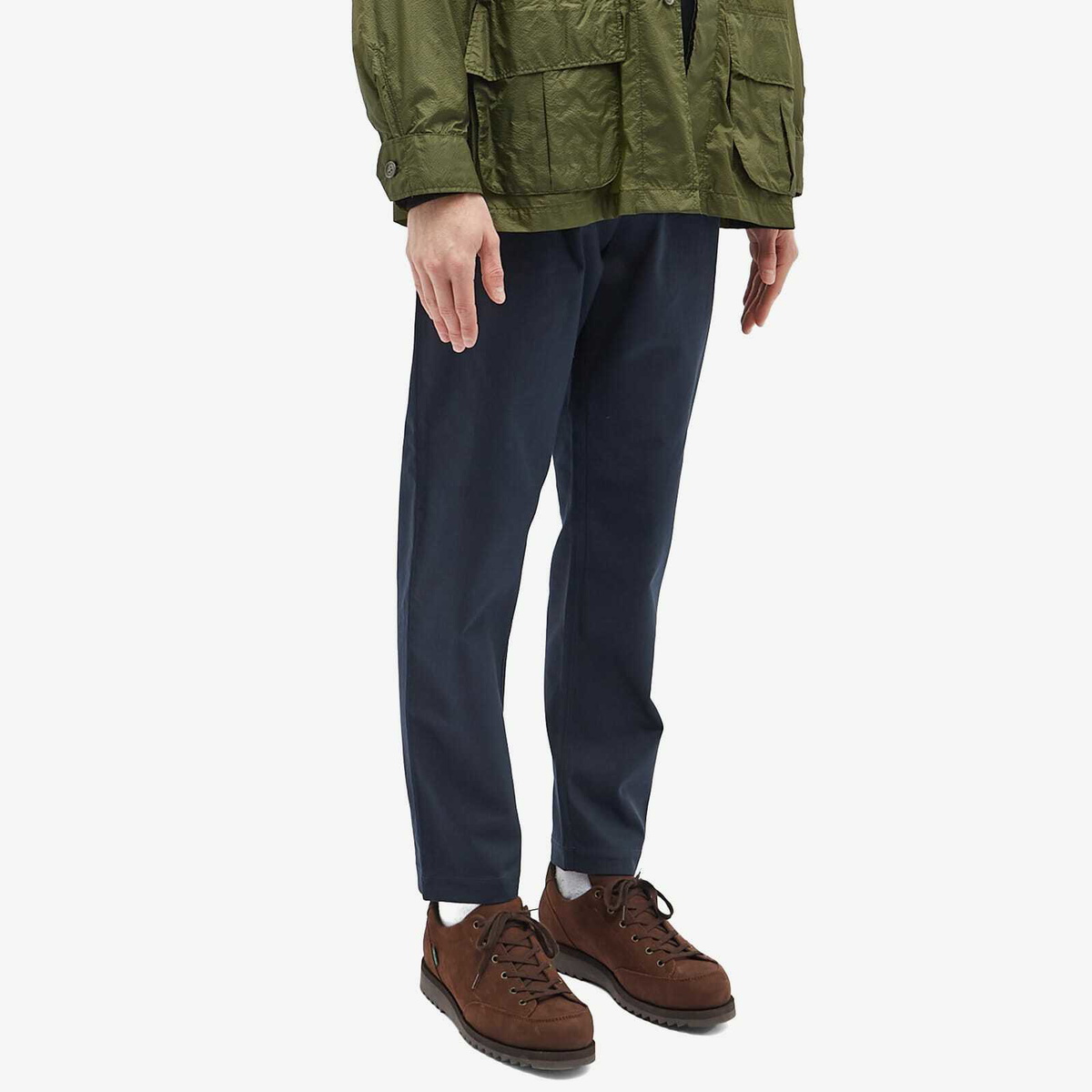 Universal Works Men's Twill Military Chino in Navy Universal Works
