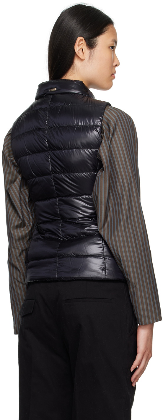 Herno Black Giulia Down Vest Herno