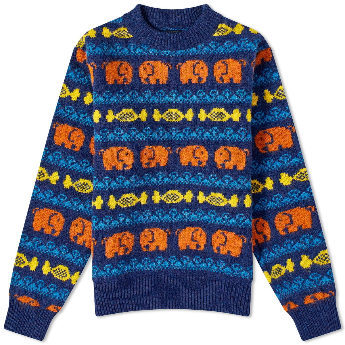 Howlin by Morrison Men's Howlin' Party In The Front Whale Knit in Magic ...