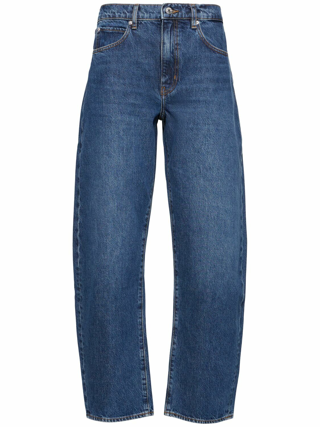 FRAME Low Slung Barrel Jeans Frame Denim