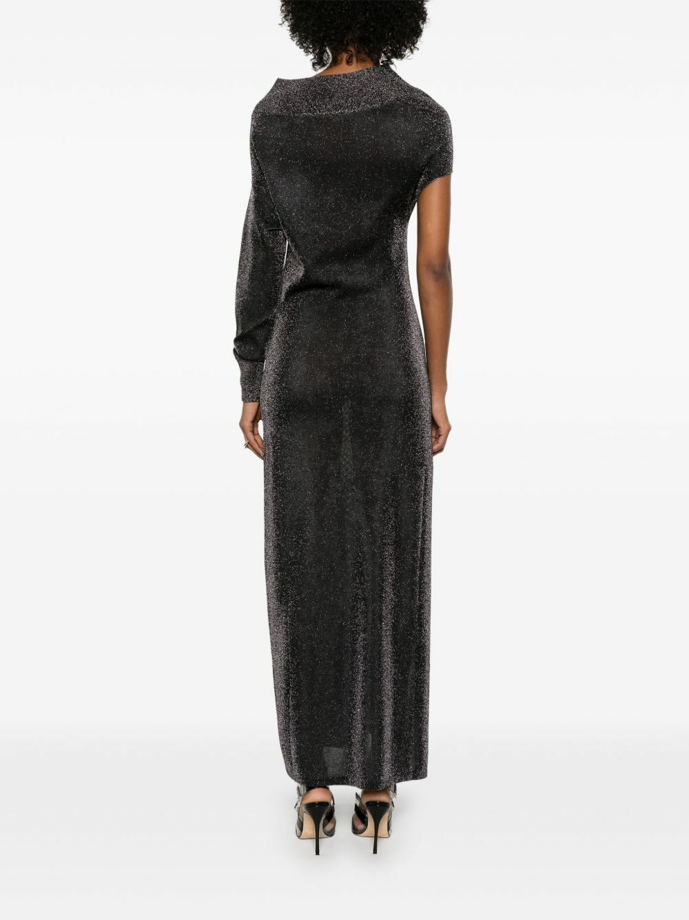 FENDI Draped Lurex Gown Fendi