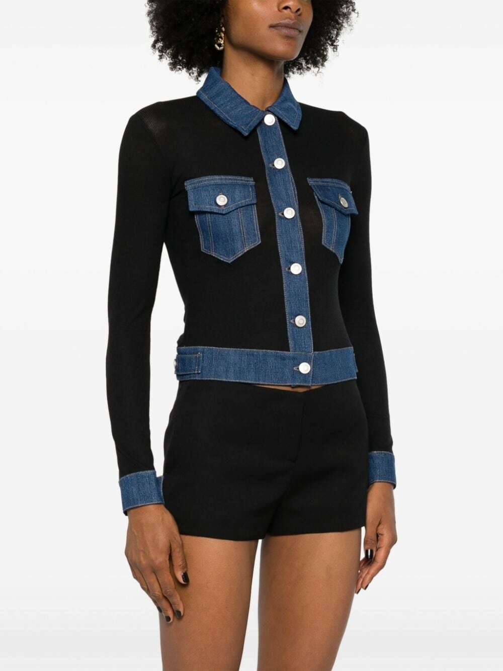 COPERNI - Second Skin Denim Jacket womens Coperni
