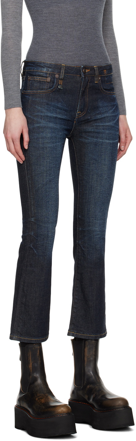 R13 Indigo Kick Jeans R13