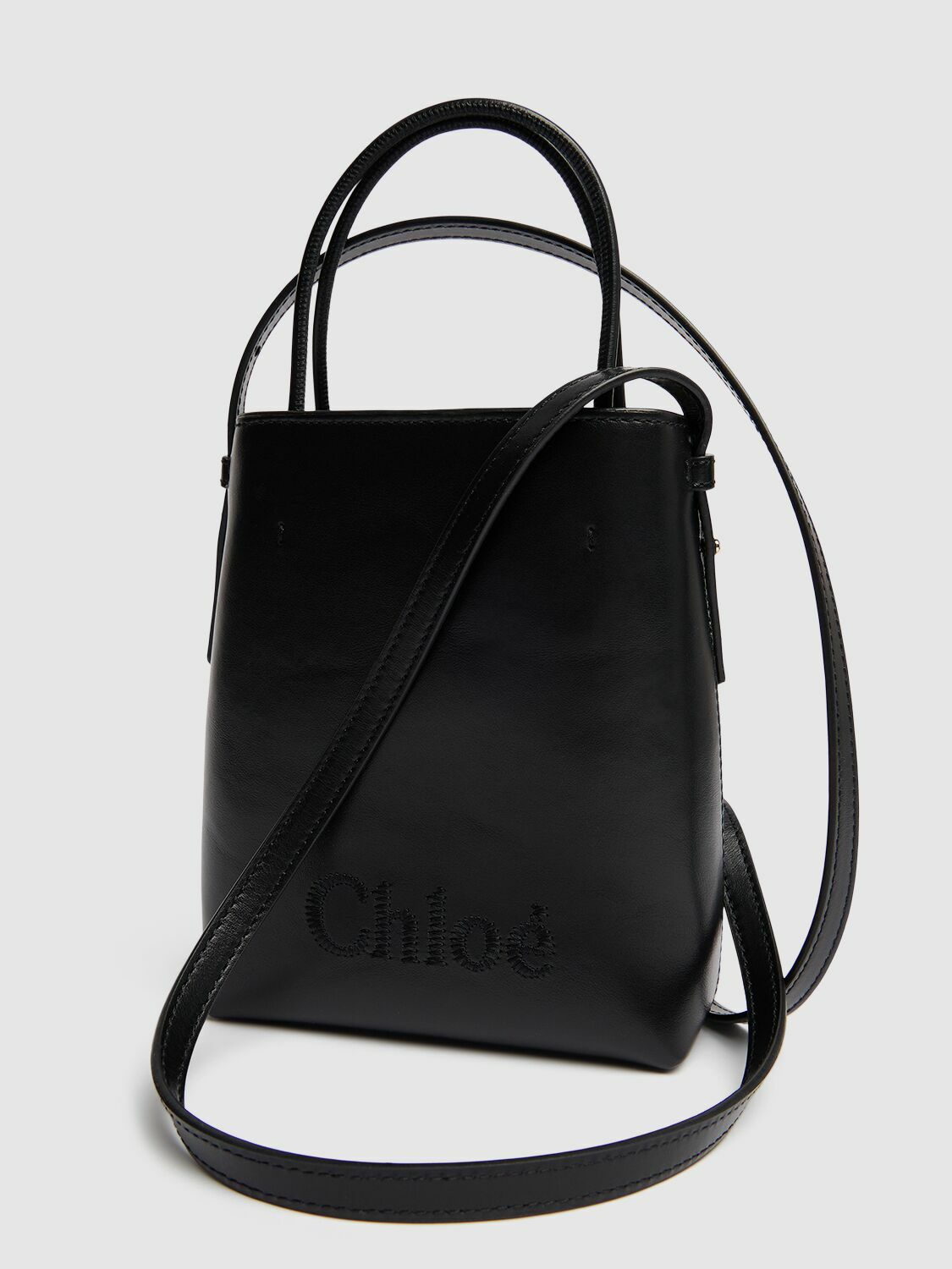 CHLOÉ Chloé Sense Leather Top Handle Bag Chloe