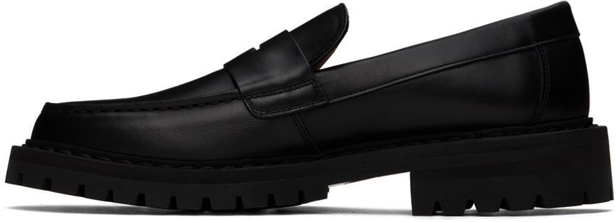Common Projects Black Chunk Sole Loafers Common Projects