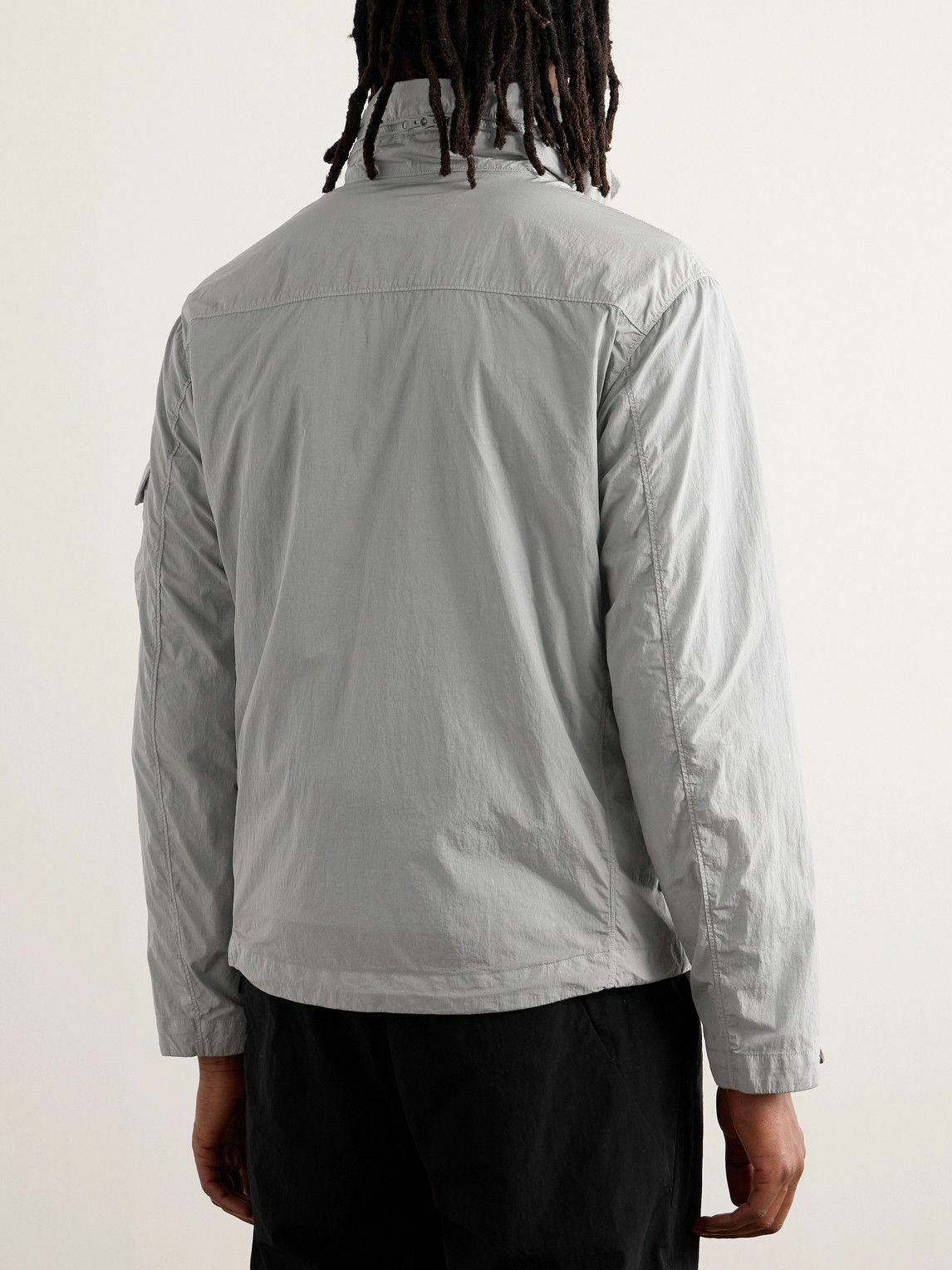 C.P. Company - Crinkled-Shell jacket - Gray C.P. Company
