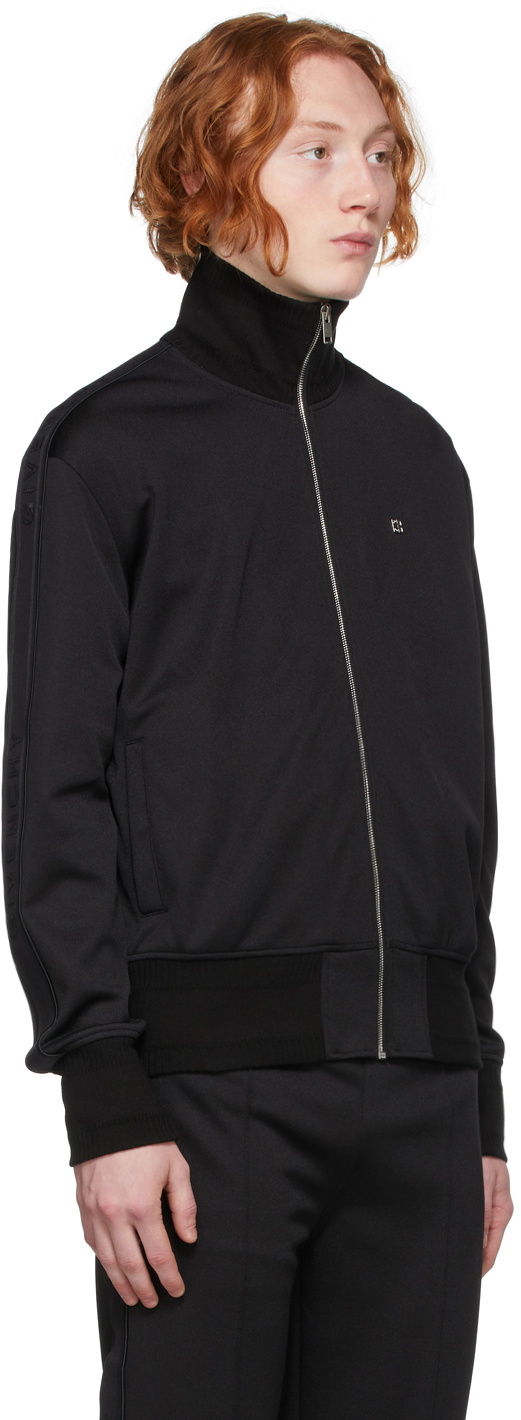 Givenchy Black Zip-Up Track Jacket Givenchy