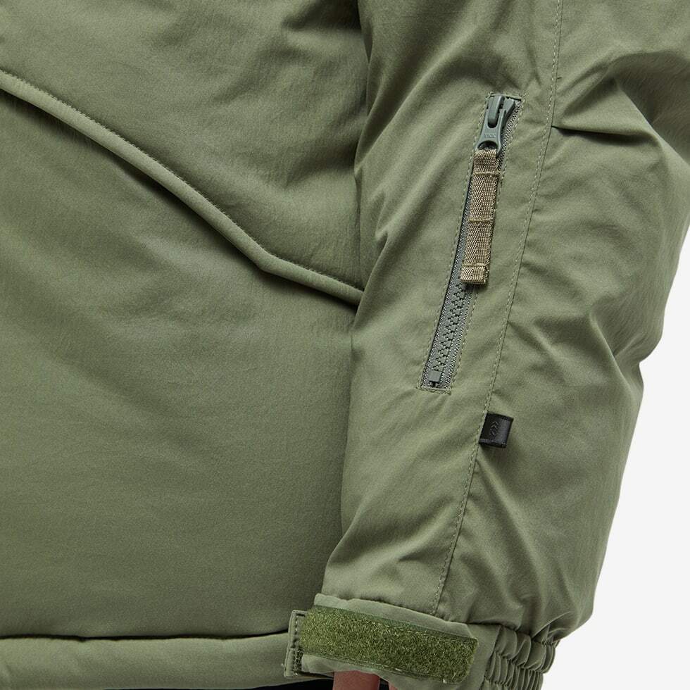 DAIWA Men's Tech Padding Mil Jacket in Sage DAIWA