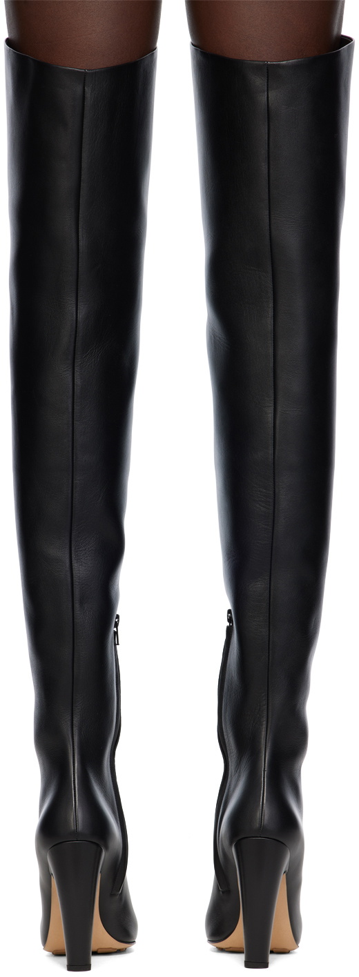 Bottega Veneta Black Canalazzo Boots Bottega Veneta