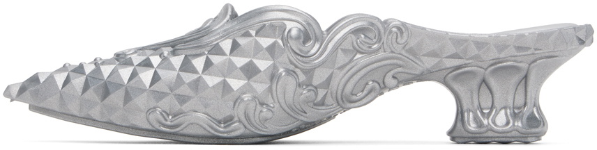 Y/Project Silver Melissa Edition Point Mules Y/Project