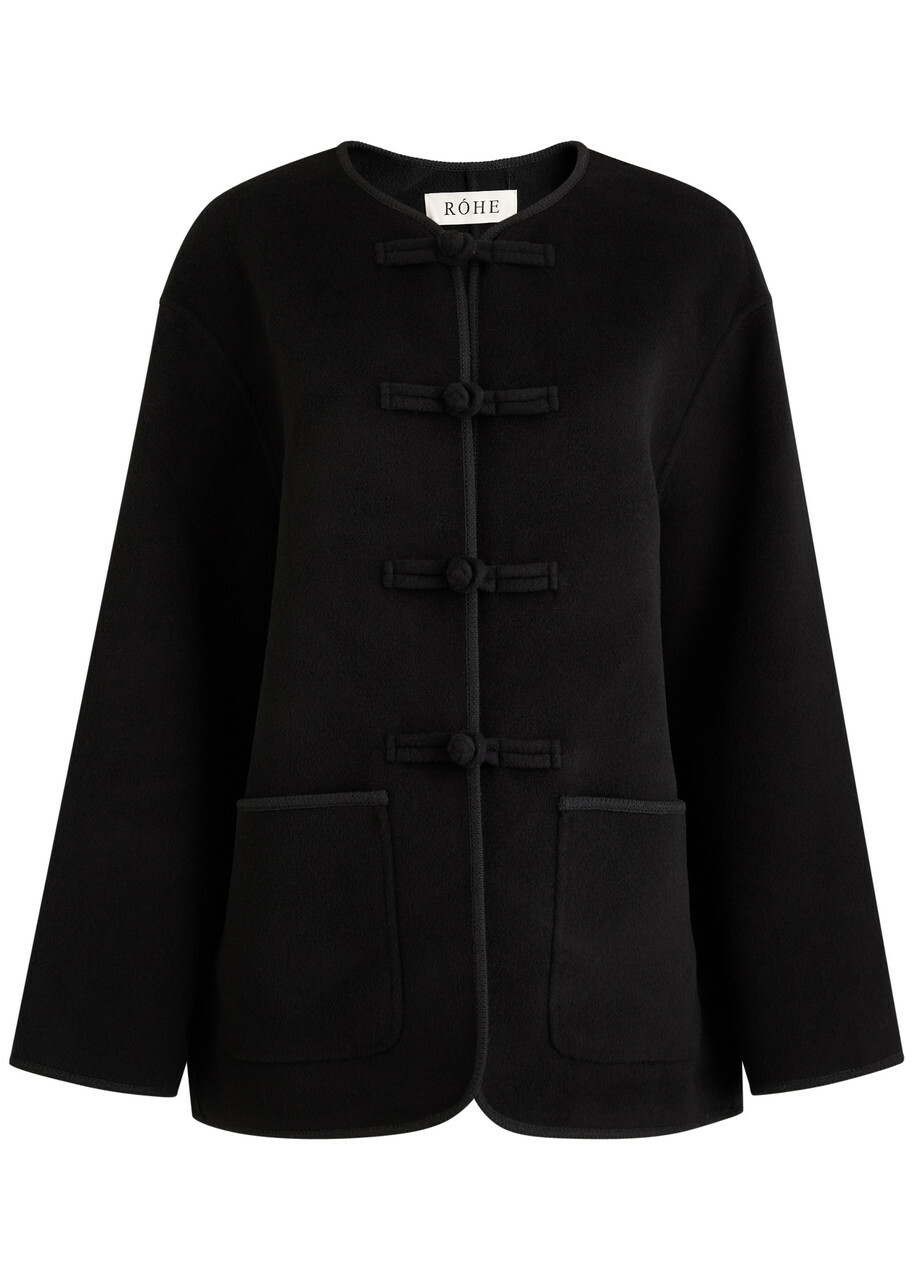 Rohe Wool Jacket Black Róhe