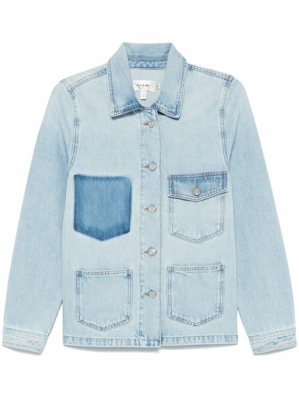 FRAME Blue Chore Denim Jacket Frame Denim