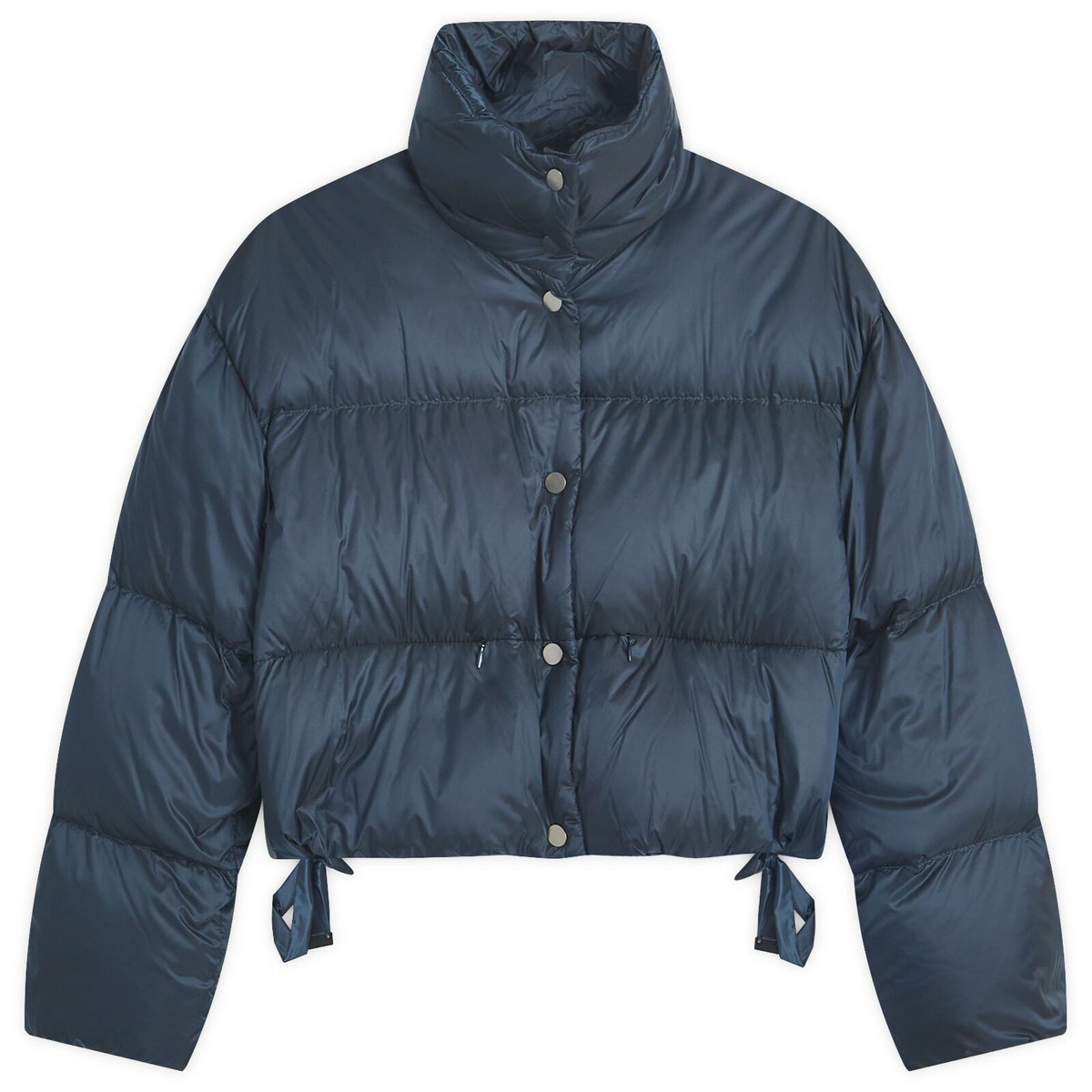Max Mara Women's Quilted Jacket in Midnight Blue Max Mara