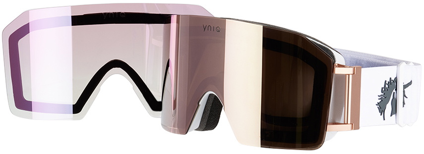 Yniq Rose Gold Model Nine Snow Goggles Yniq