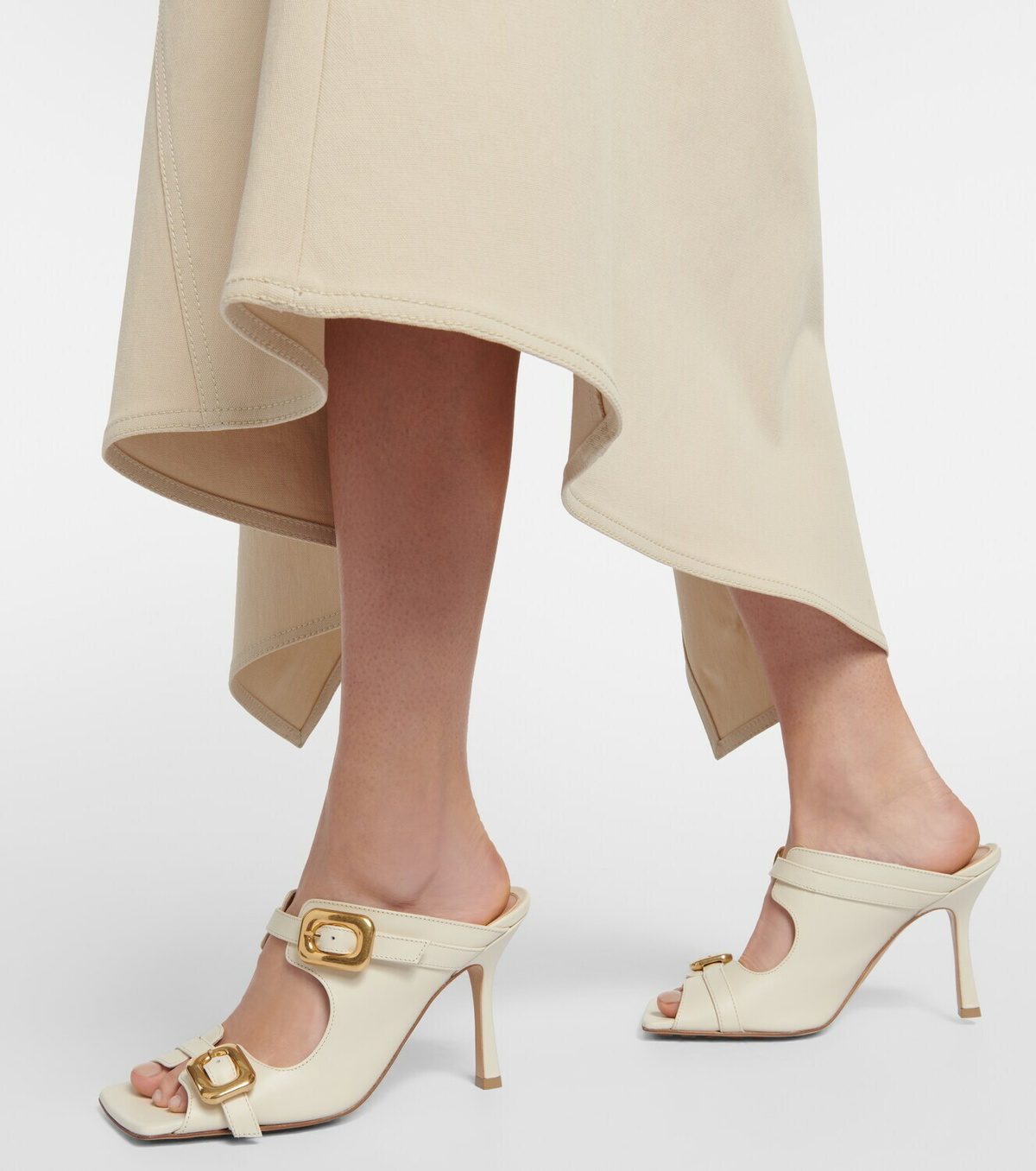 Bottega Veneta Stretch Buckle leather mules Bottega Veneta