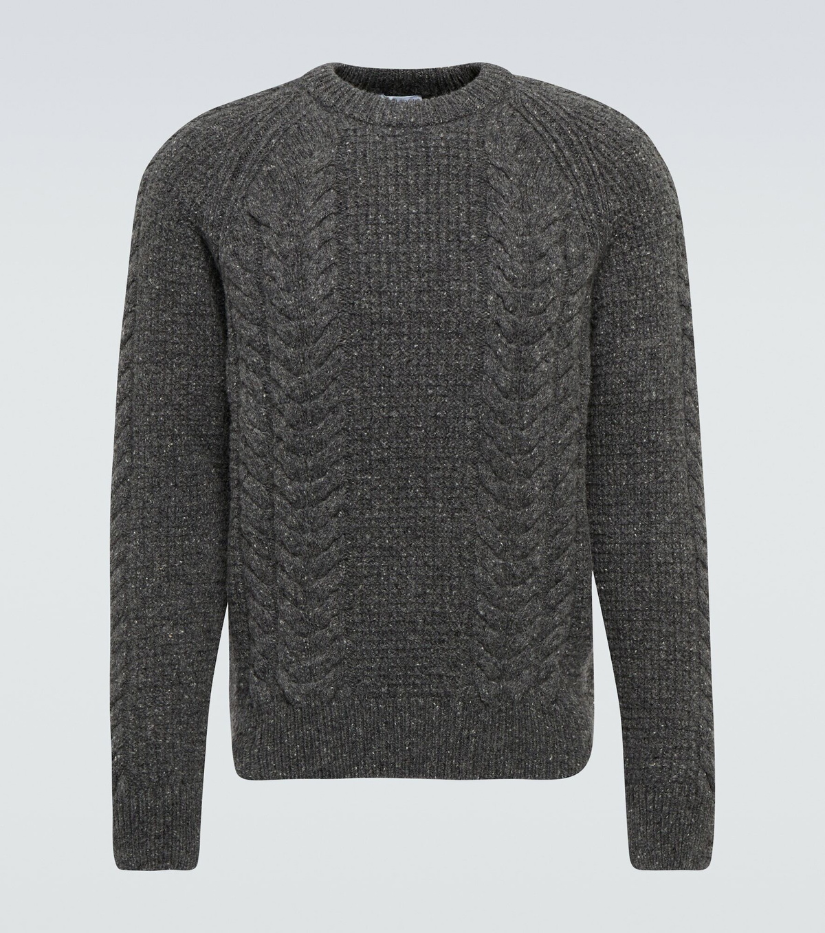 Sunspel - Cable-knit virgin wool sweater Sunspel
