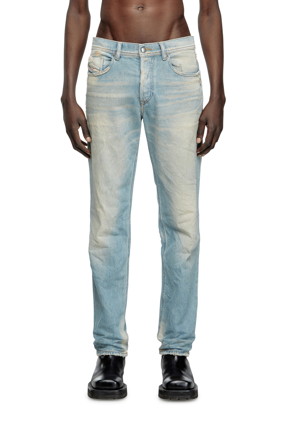 Diesel Regular Jeans - 2023 D-Finitive - Jeans Mens in Blue Diesel