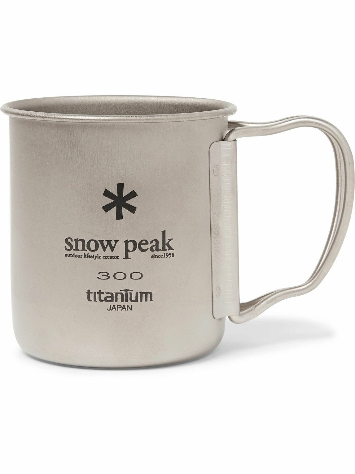 Snow Peak - Logo-Print Stainless Steel Mug Snow Peak