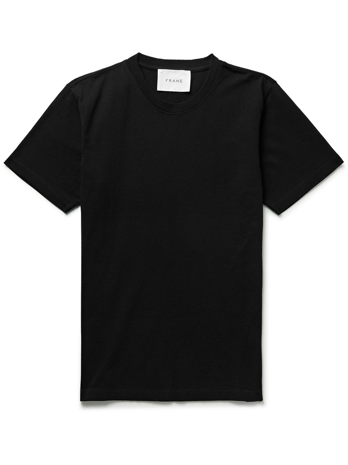 FRAME - Cotton-Jersey T-Shirt - Black Frame Denim