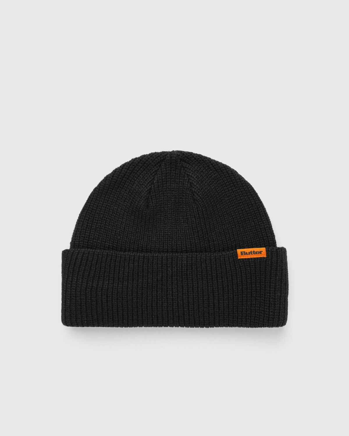 Butter Goods Tall Wharfie Beanie Black Beanies Butter Goods