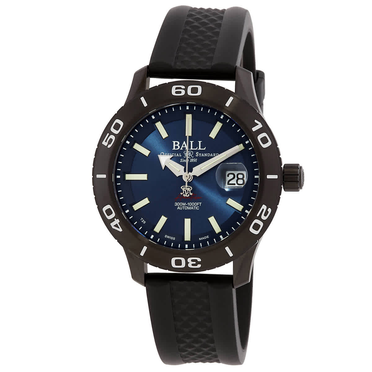 Ball Fireman Automatic Blue Dial Watch DM3090A-P10J-BE Ball