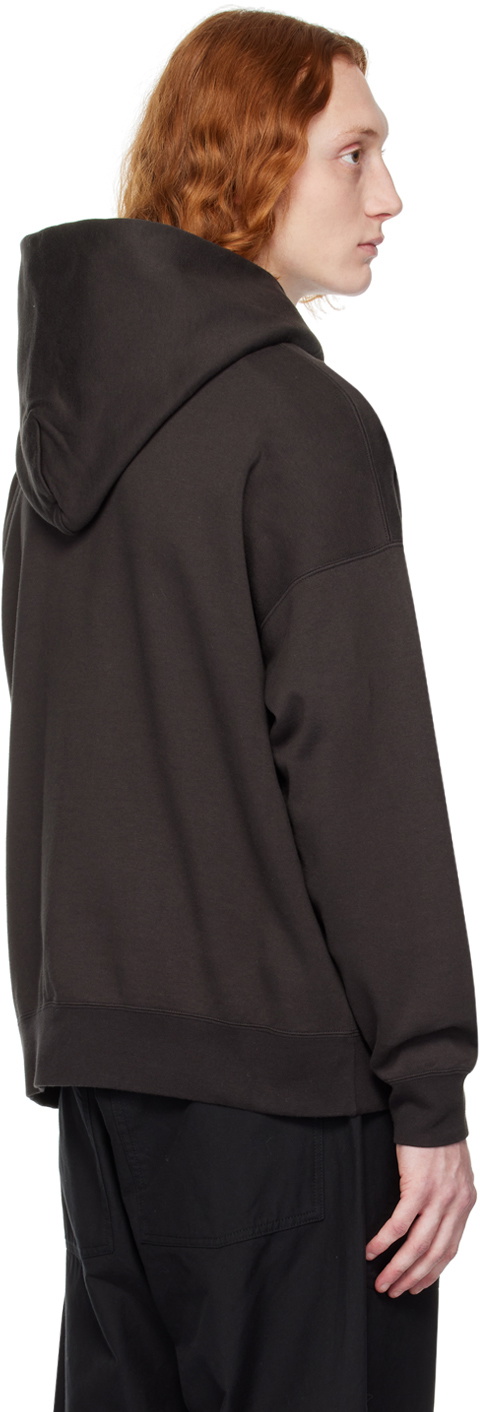 visvim Black Ultimate Jumbo SB Hoodie Visvim