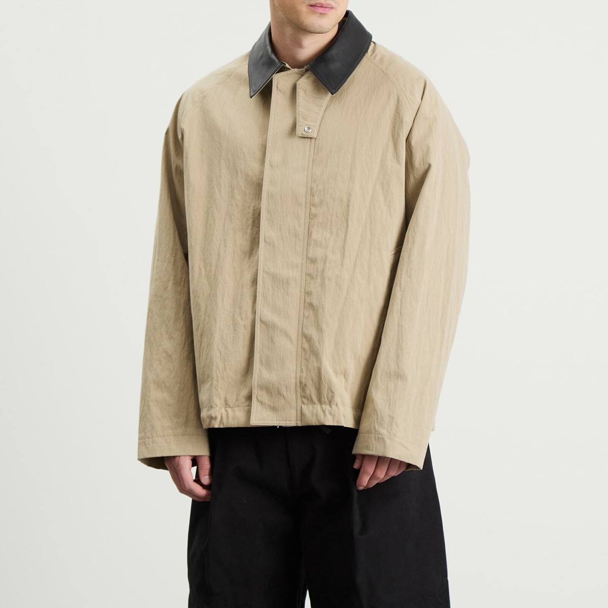 Studio Nicholson Men's Zip Through Jacket in Parcel Studio Nicholson