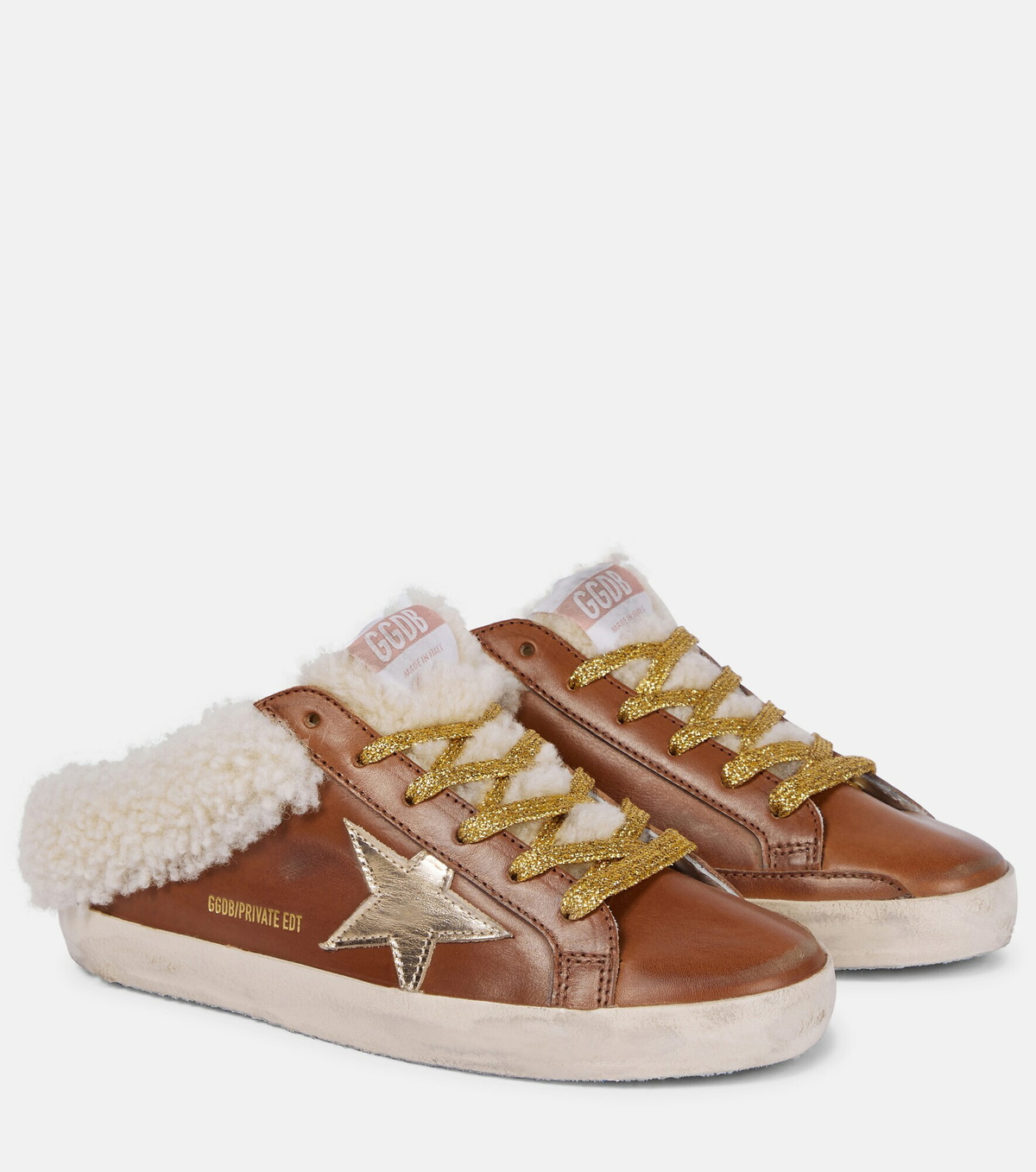 Golden Goose Shearling Mules