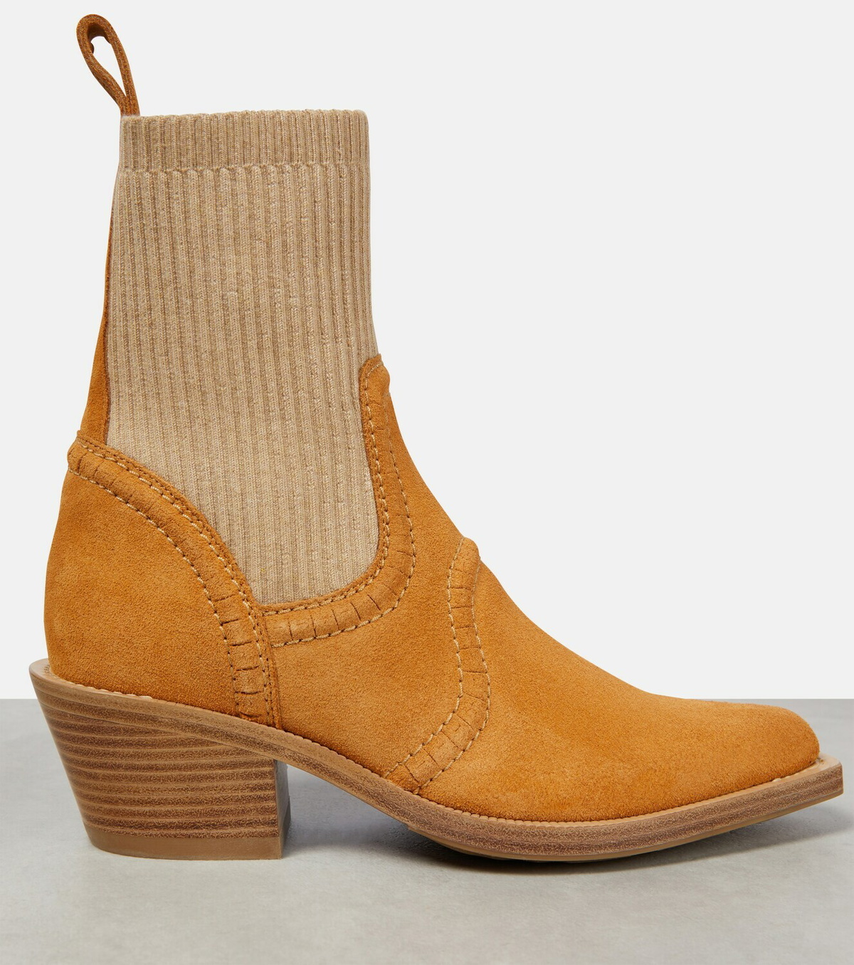 Chloé Nellie suede ankle boots Chloe