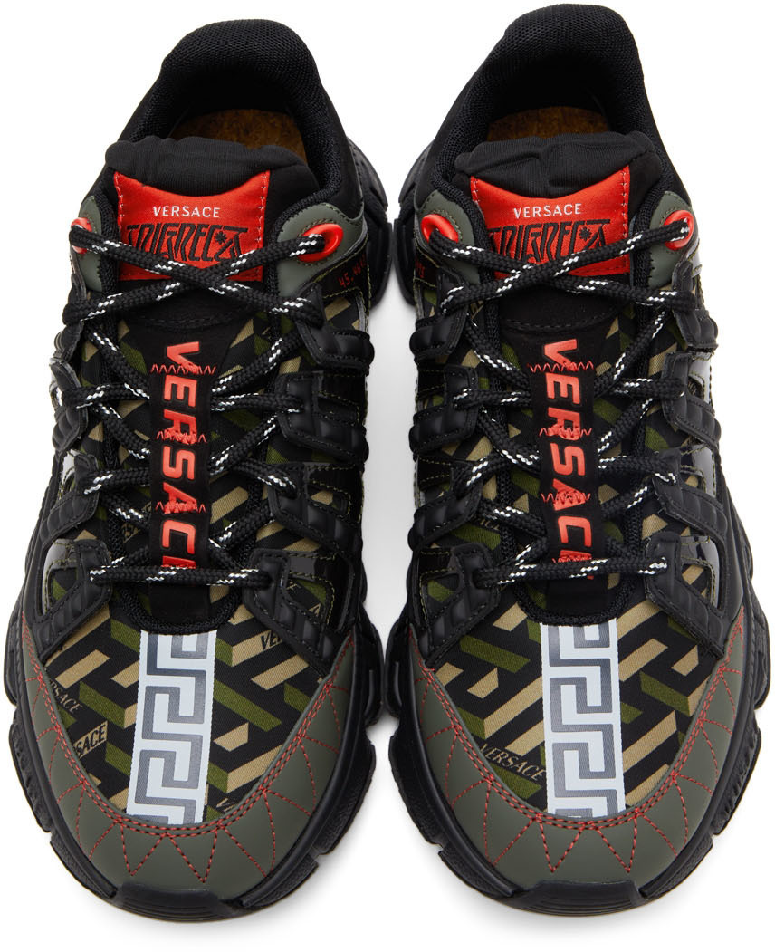 Versace Multicolor Trigreca Sneakers Versace