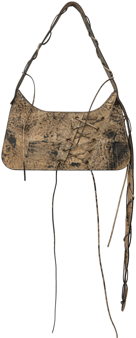 Acne Studios Beige Mini Platt Bag Acne Studios