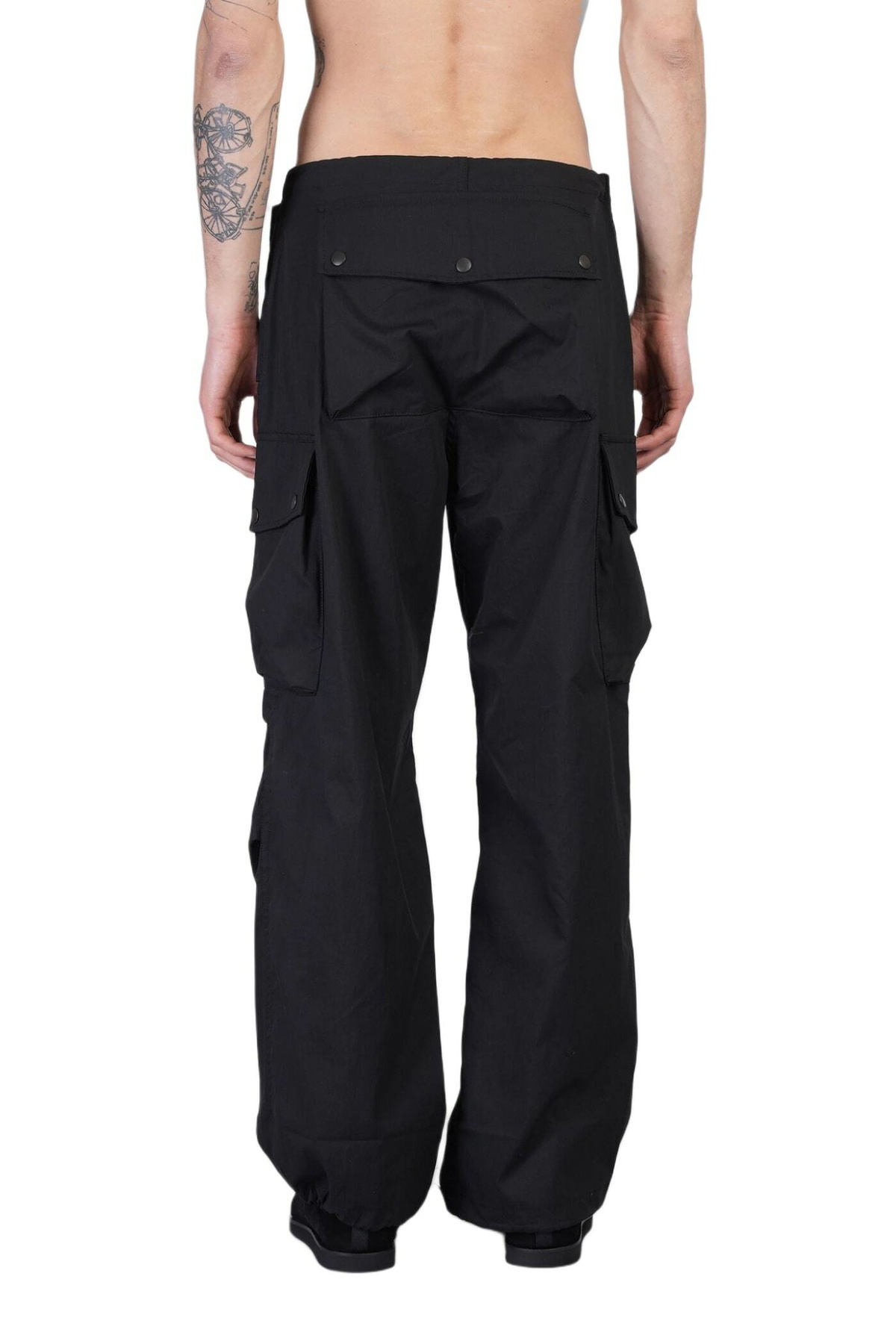 Needles Pants In Black Cotton Needles