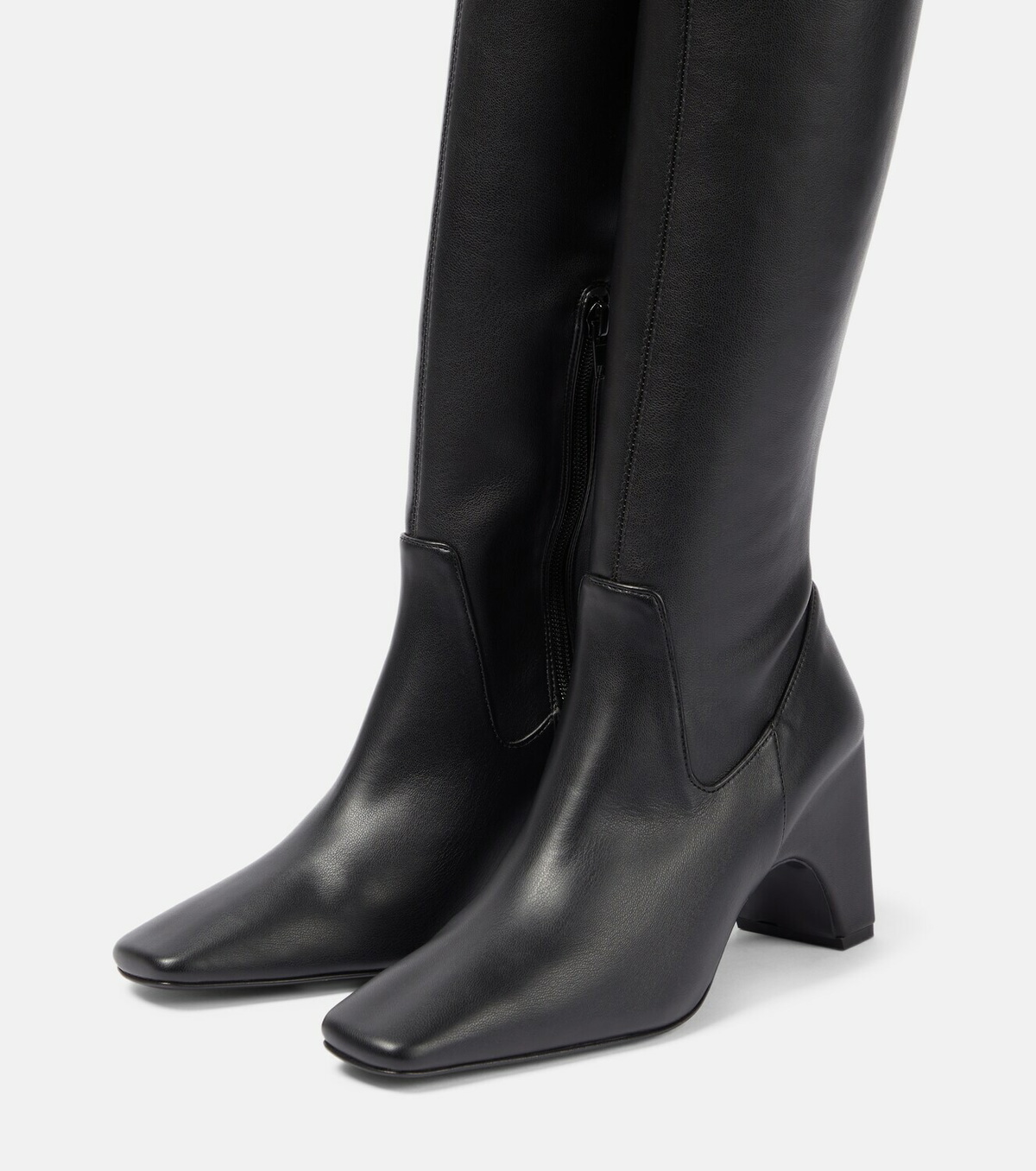 Coperni - Faux leather over-the-knee boots Coperni