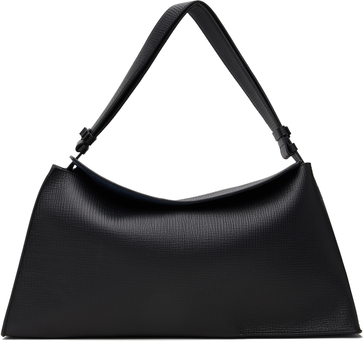 Studio Nicholson Black Shiboru Leather Bag Studio Nicholson