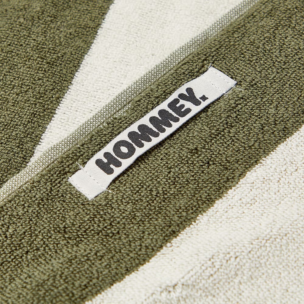 Hommey Hand Towel in Matcha Stripes HOMMEY