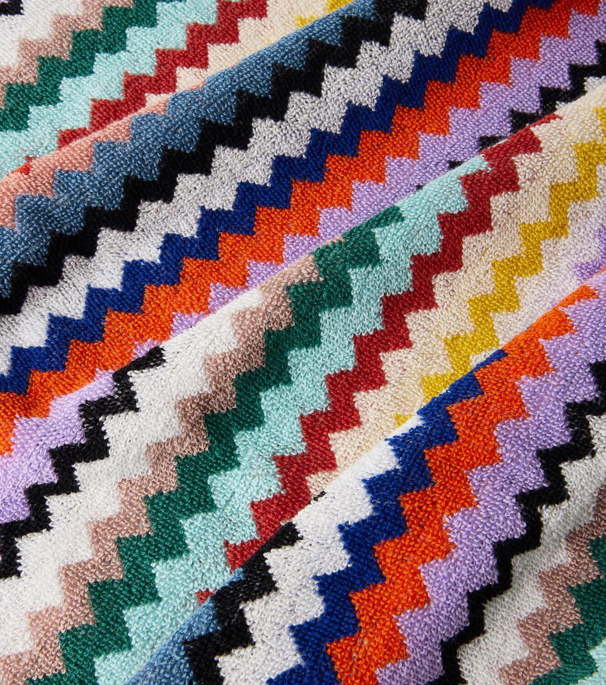 Missoni Riverbero Zigzag terry bath sheet Missoni