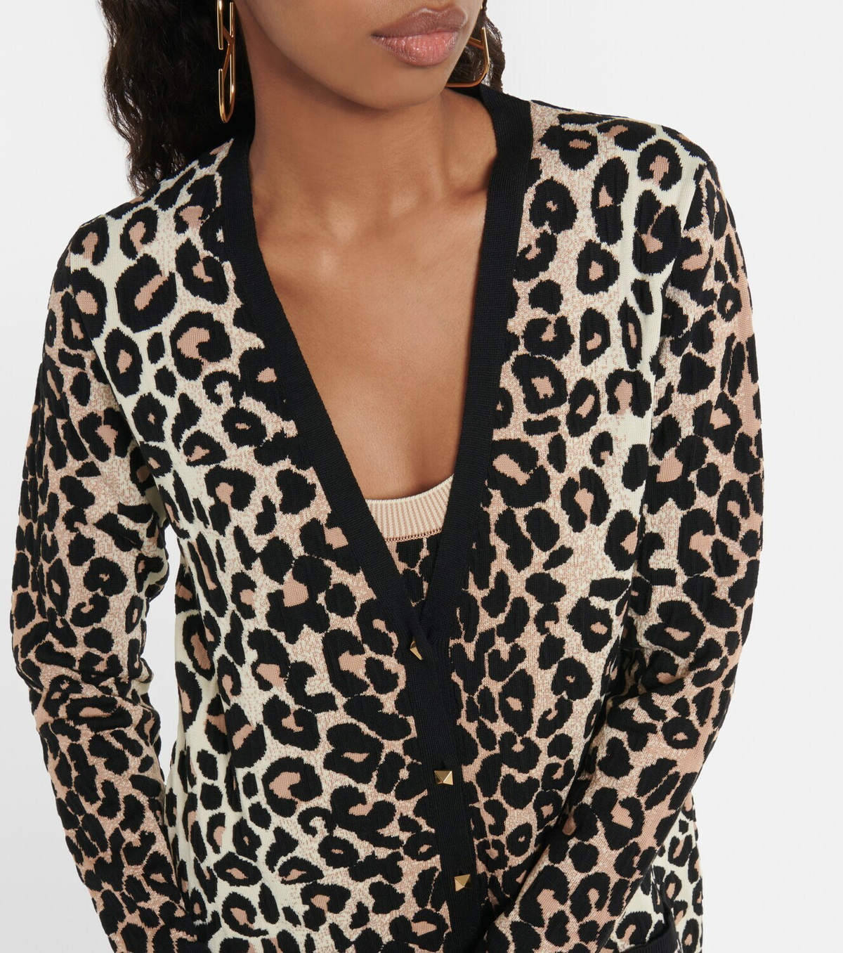Valentino Leopard-print cardigan Valentino